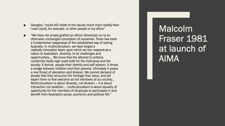 40 Years of Multiculturalism Slides FECCA 2019 – Andrew Jakubowicz